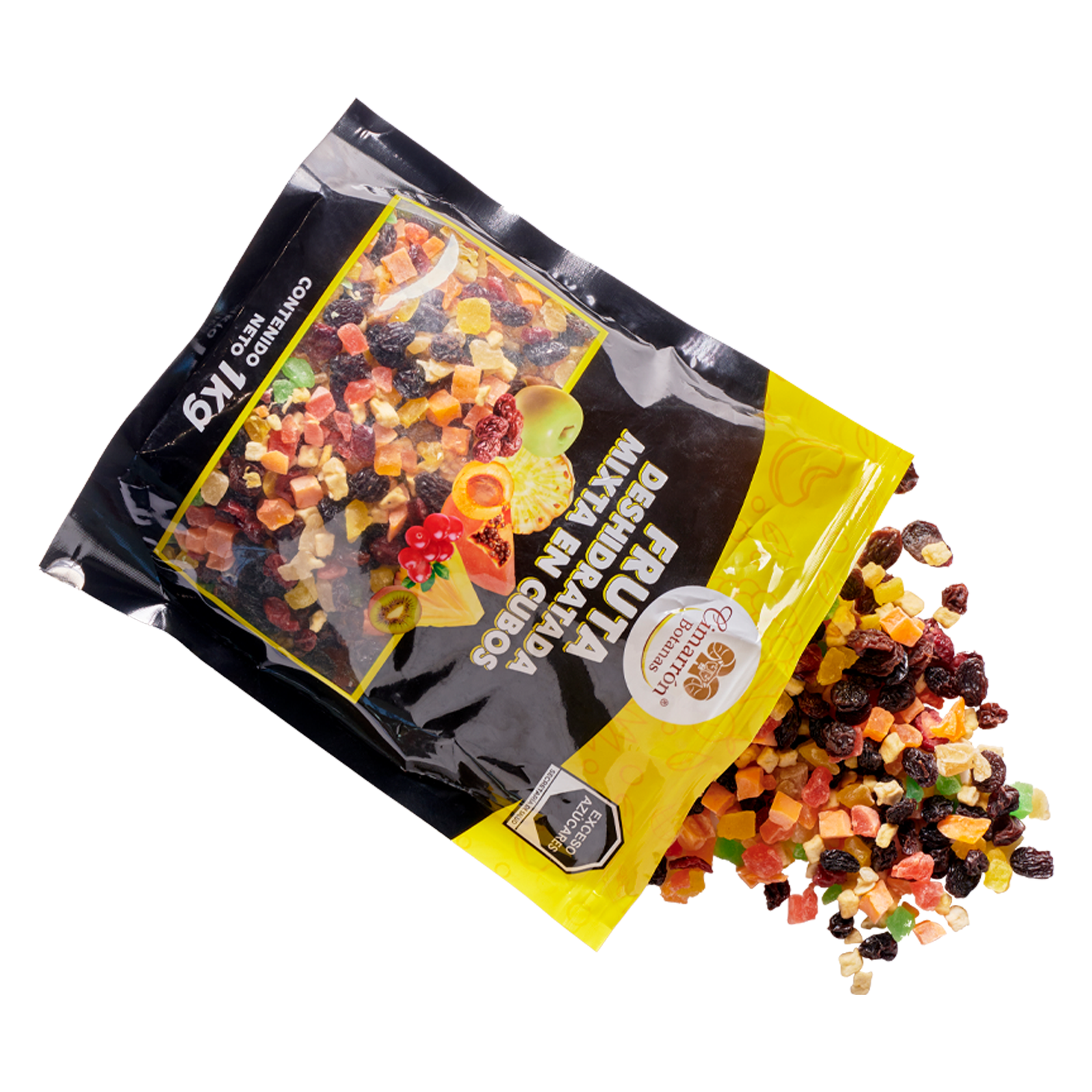 Mix fruta deshidratada en cubos | Cimarrón Frutos Secos 1kg